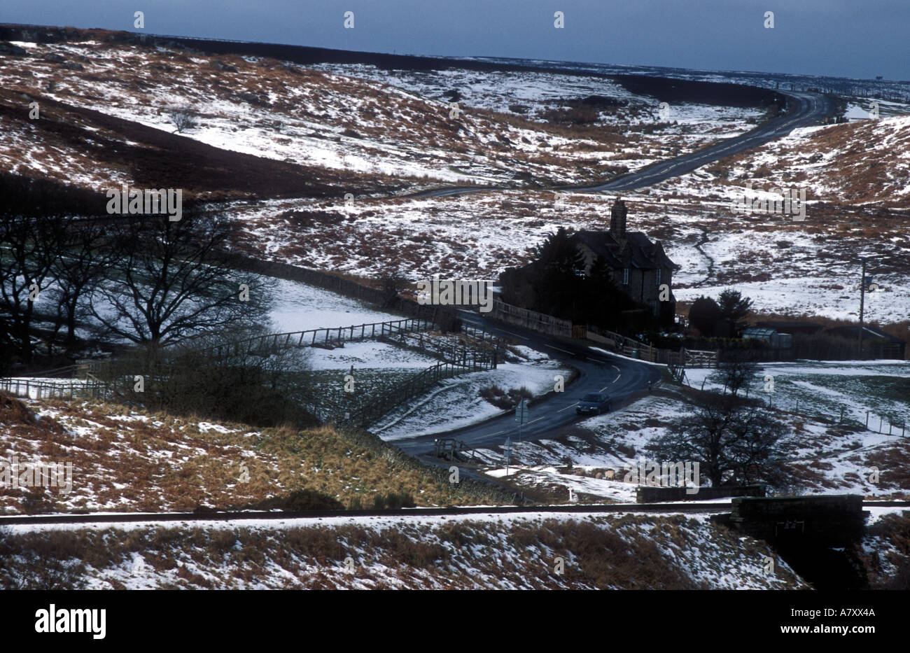 Goathland moorland winter hi-res stock photography and images - Alamy