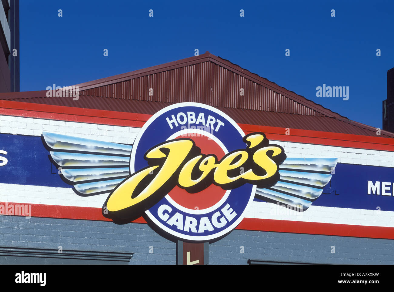 Joe's Garage, Hobart, Tasmania, Australia Stock Photo - Alamy