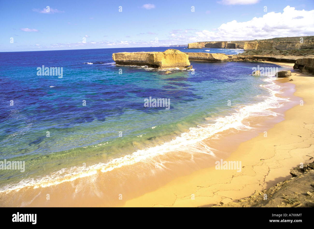 Australia, Port Campbell, Beach at Sherbrook river Stock Photo - Alamy