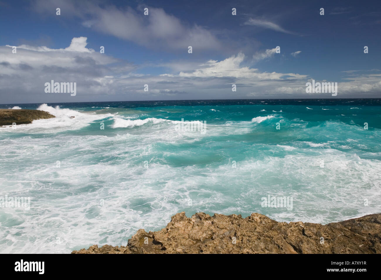 ABC Islands, ARUBA, Arikok National Wildlife Park: Seashore at Boca ...