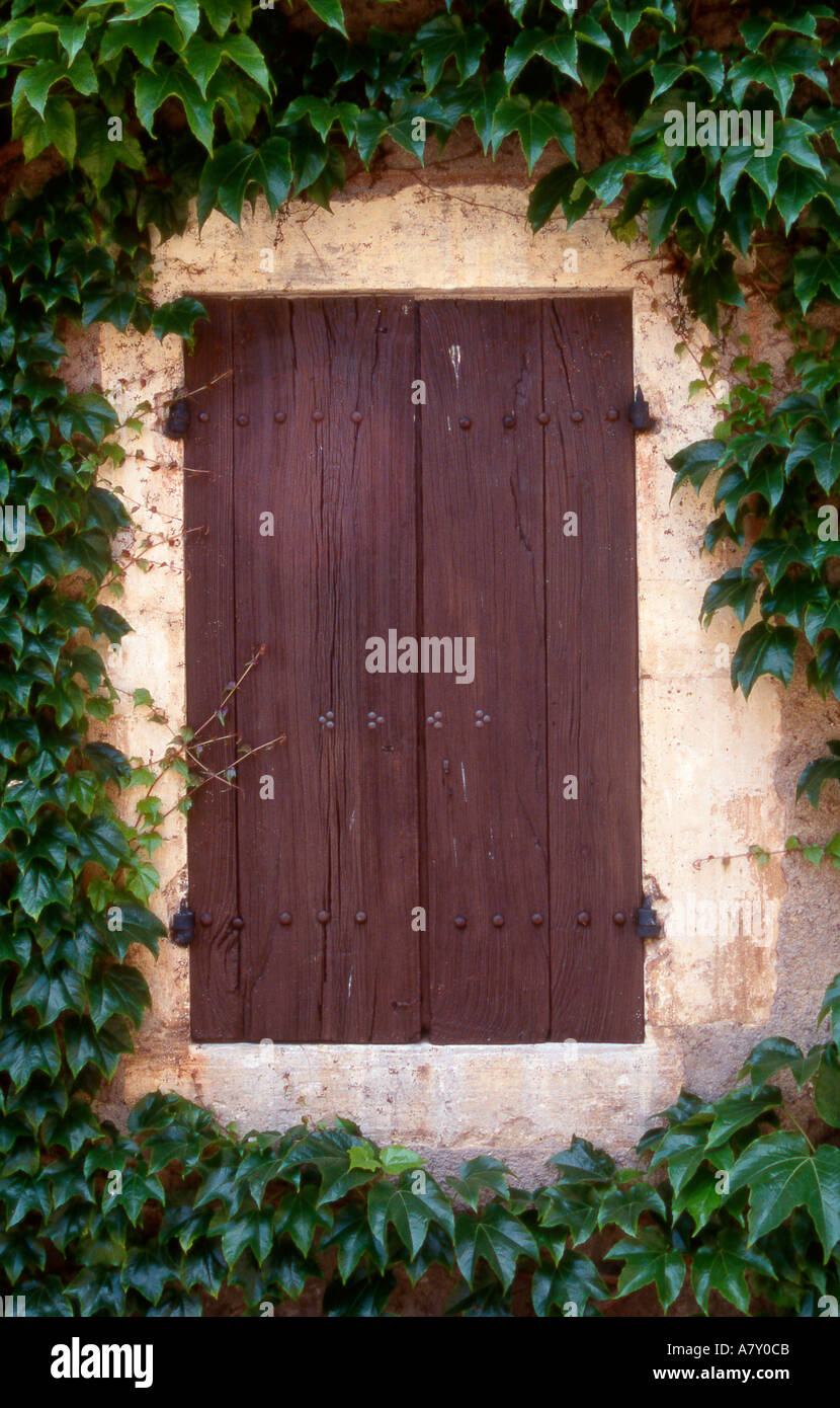 window shutters france Stock Photo - Alamy