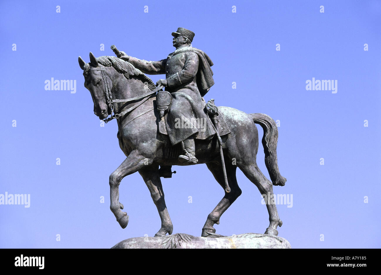 General Joffre Statue Place Joffre Paris France Stock Photo - Alamy
