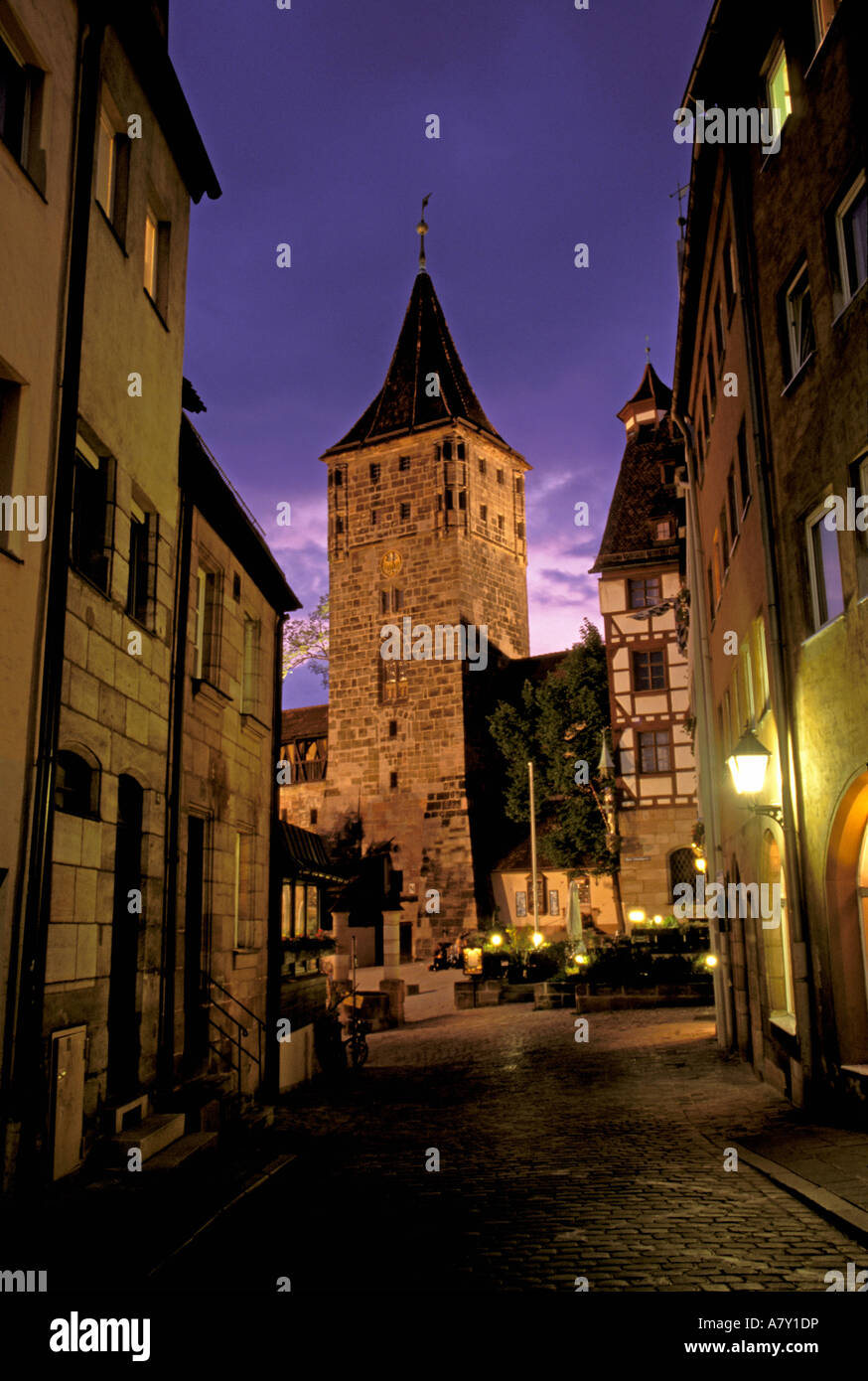 Nuremberg square spire hi-res stock photography and images - Alamy