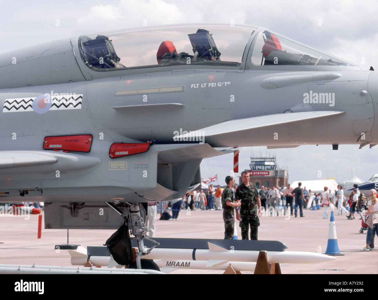 BRITISH AEROSPACE TYPHOON 17 SQUADRON RAF Stock Photo - Alamy