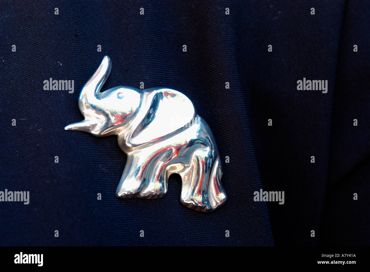 Republican elephant pin hi-res stock photography and images - Alamy