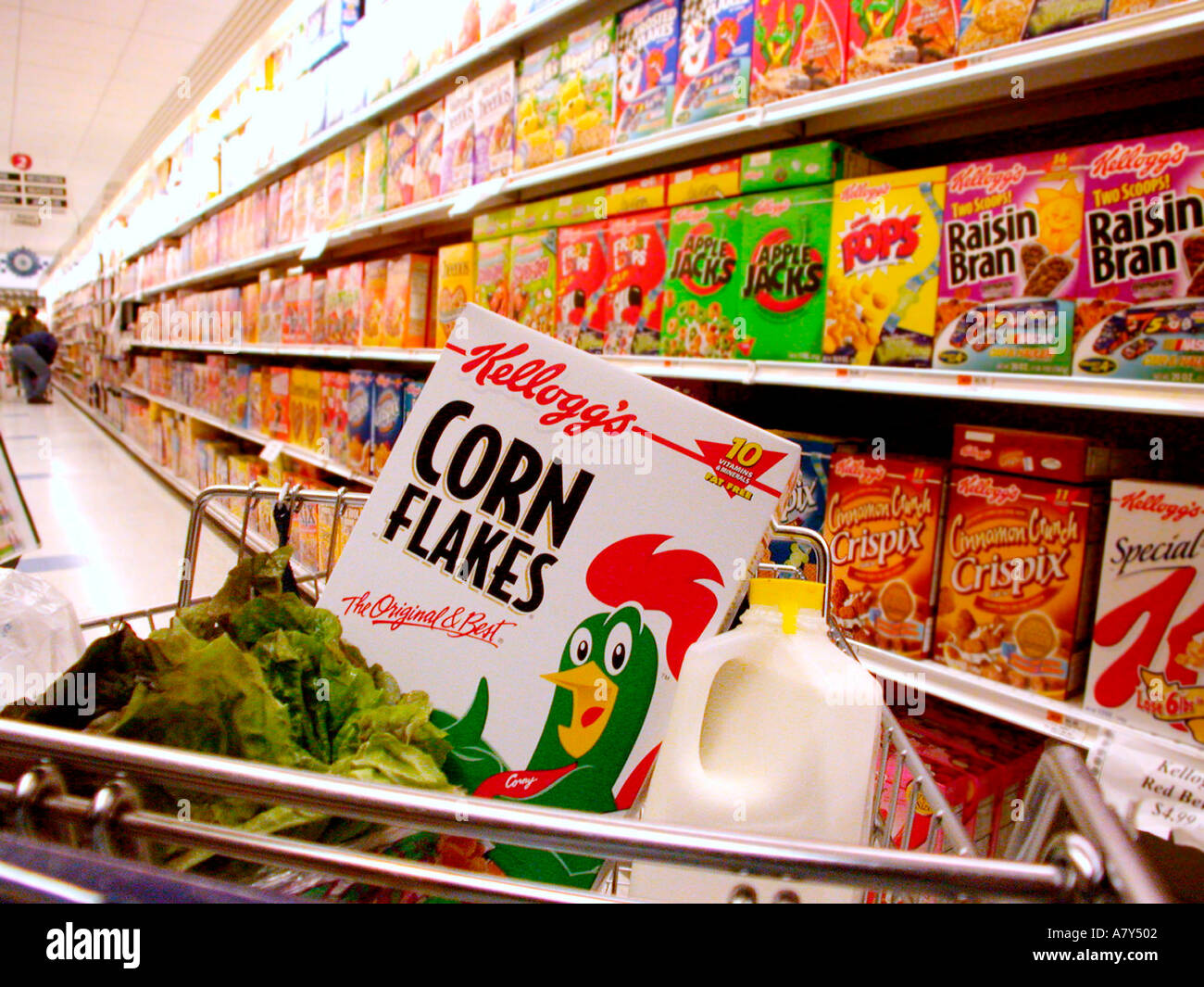 Kellogg corn flakes hi-res stock photography and images - Alamy