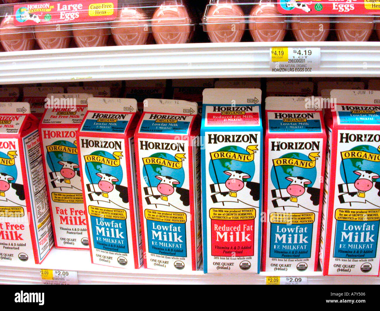 Horizon organic milk carton hi-res stock photography and images - Alamy
