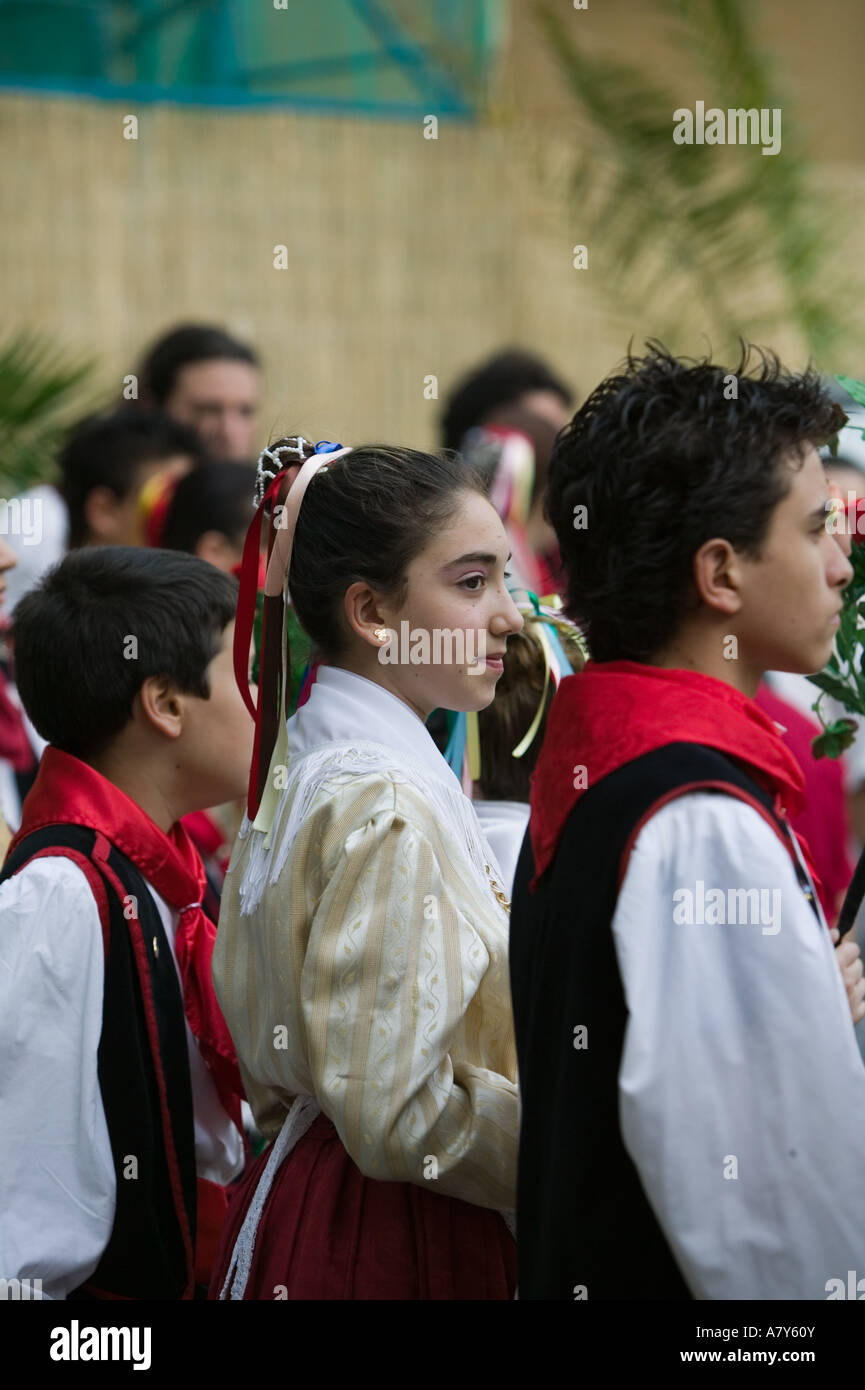 ITALY, Calabria, TROPEA: Calabrian Folk Dancing Festival (NR Stock ...