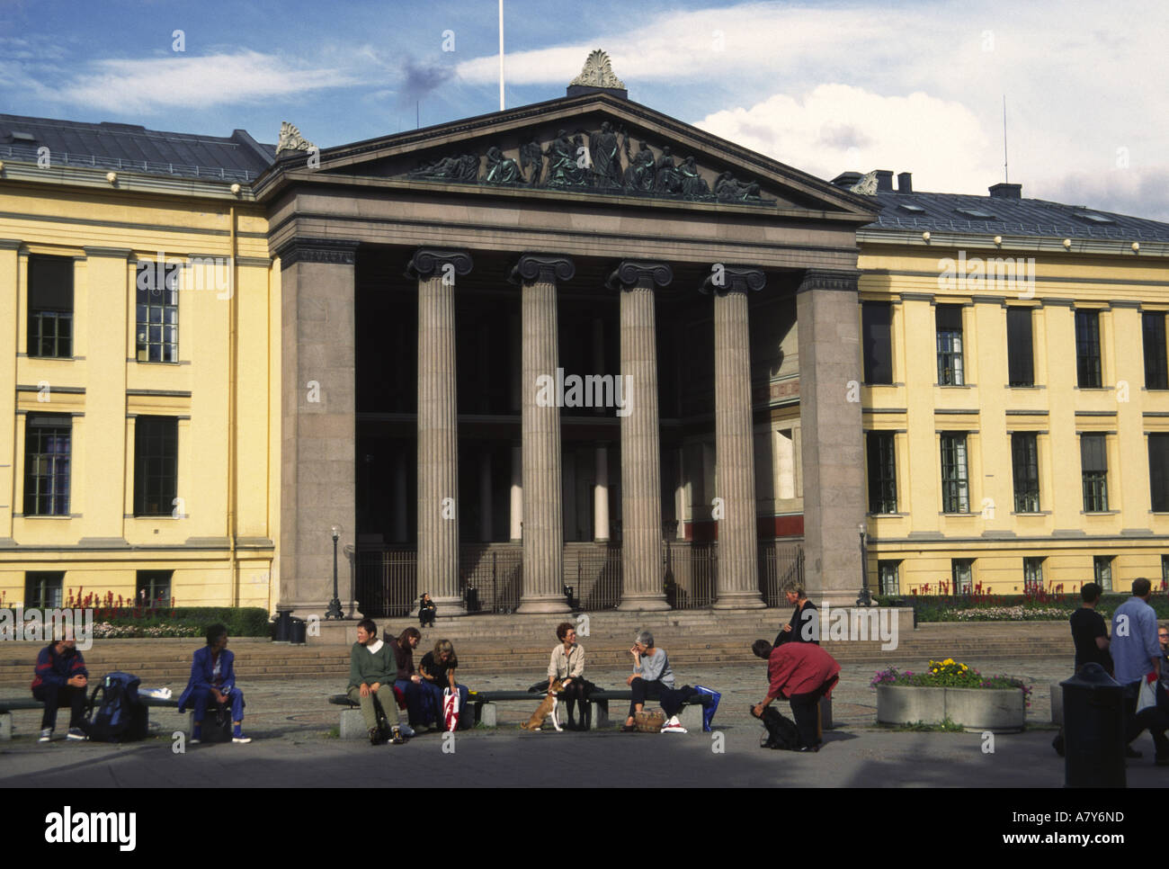 University Oslo Norway Stock Photo - Alamy
