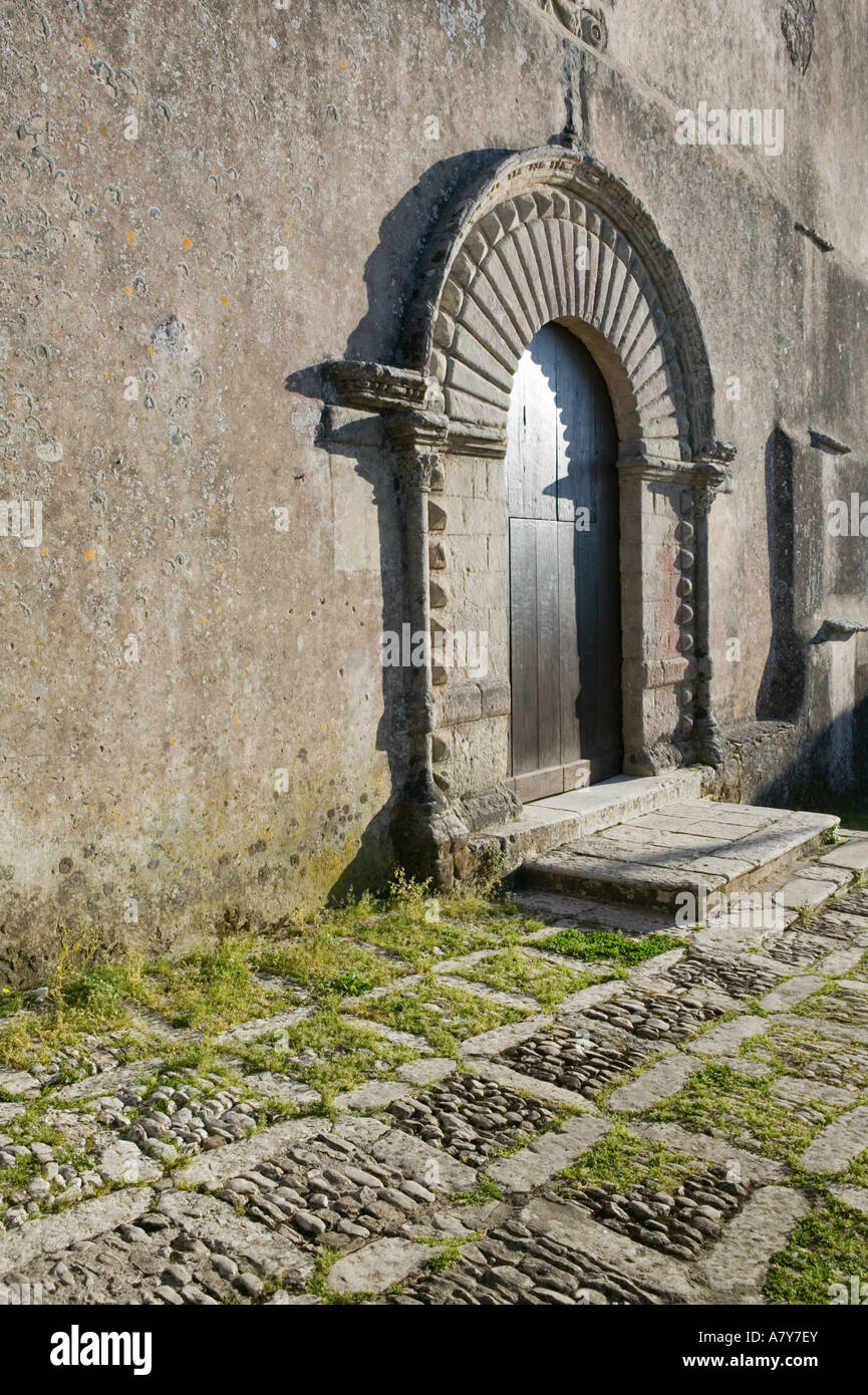 Italy, Sicily, Erice, Detail by the Chiesa Matrice Church (14th c Stock ...