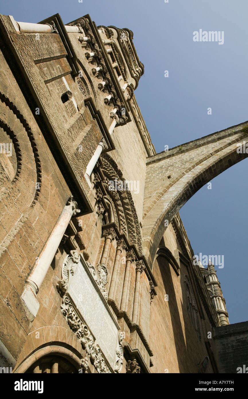 Italy, Sicily, Palermo, Palermo Cathedral (12th century) Detail Stock ...