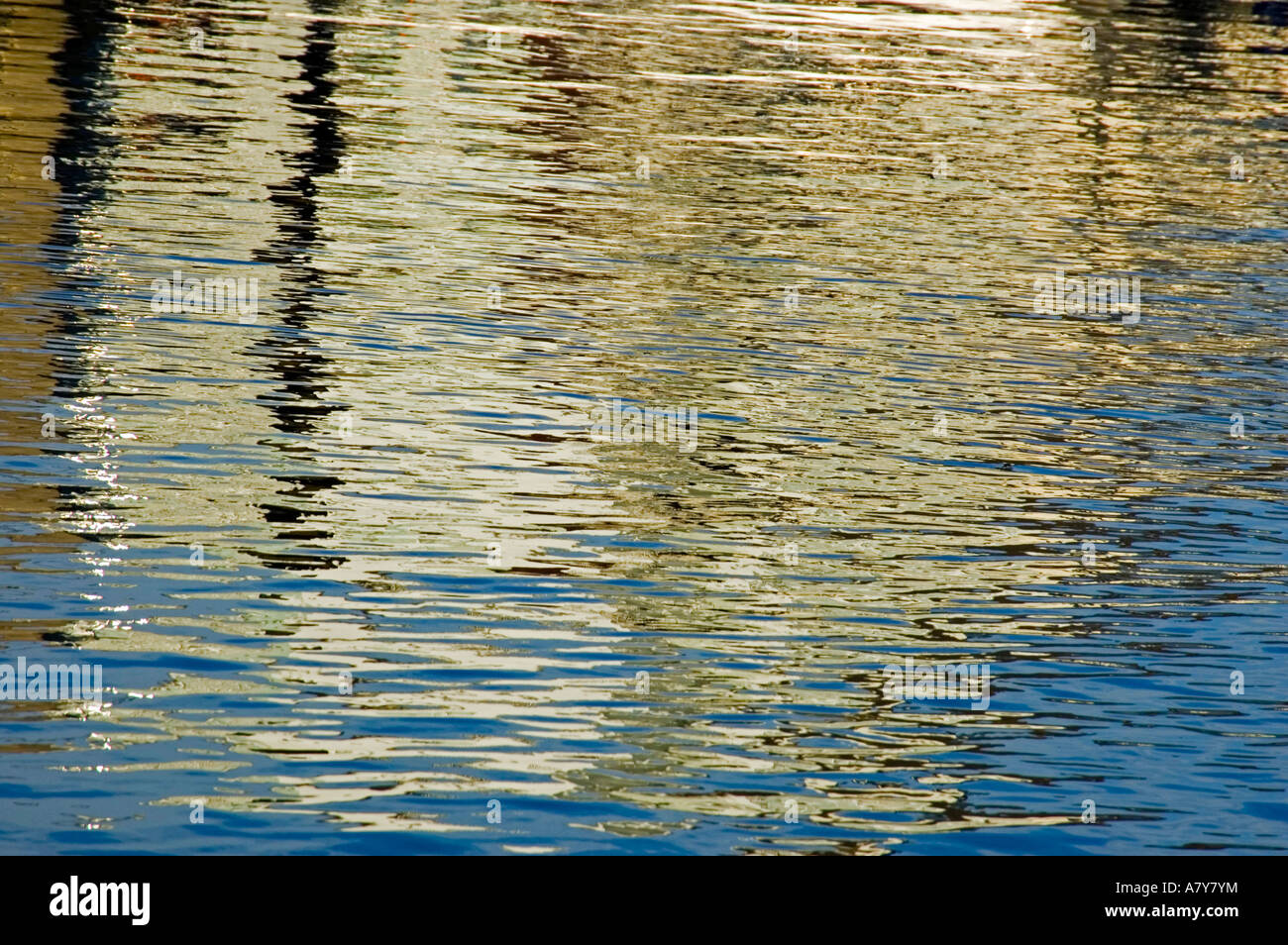Reflections in water Stock Photo - Alamy
