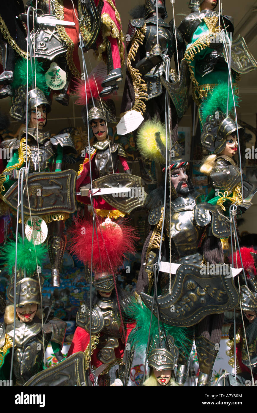 Italy, Sicily, Monreale, Sicilian Knight Puppets Stock Photo - Alamy