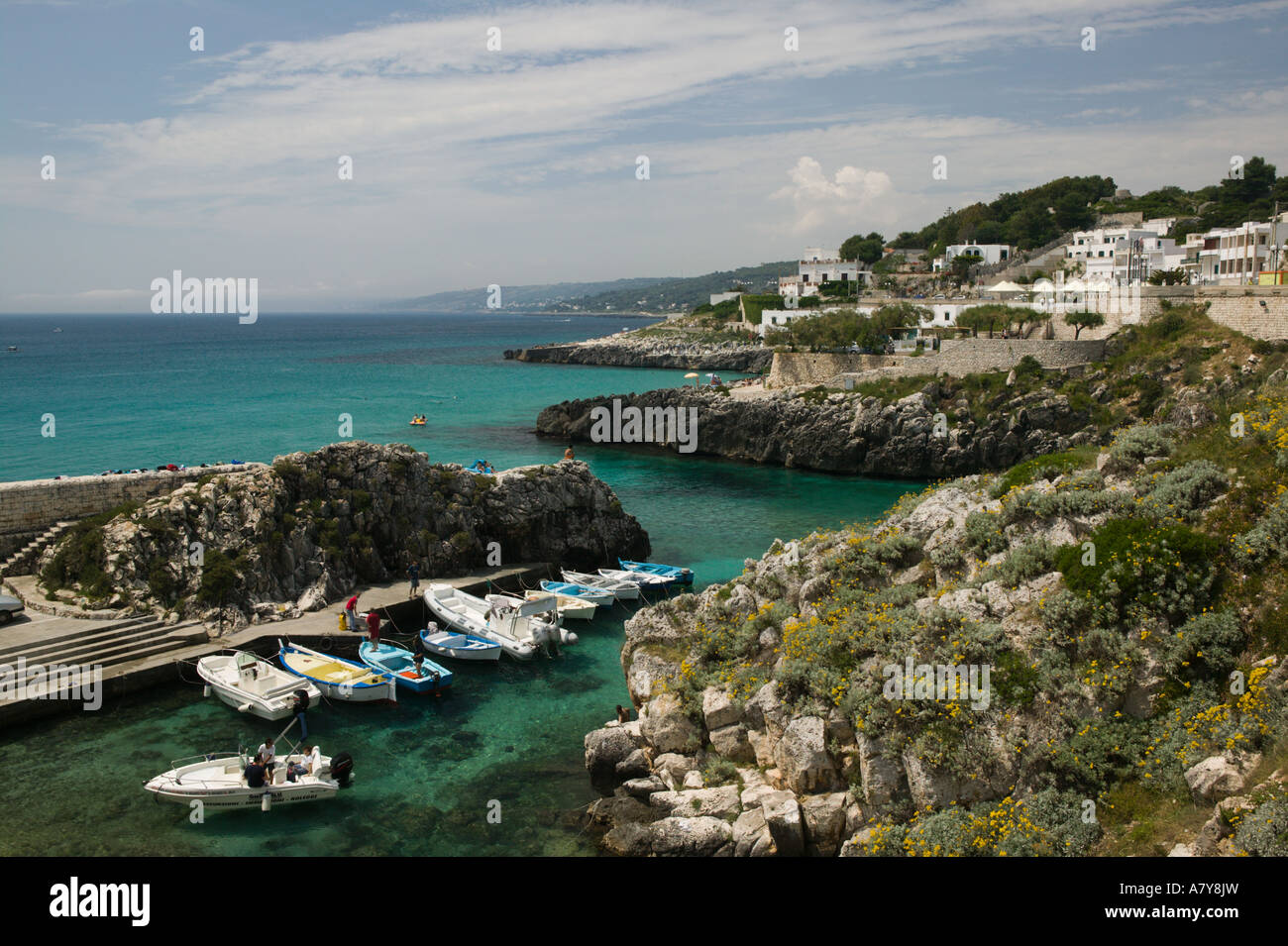 Castro marina puglia italy hi-res stock photography and images - Alamy