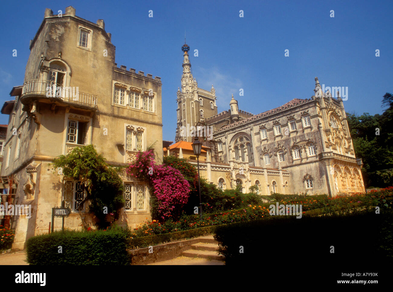 Portugal, Bussaco Palace Stock Photo - Alamy