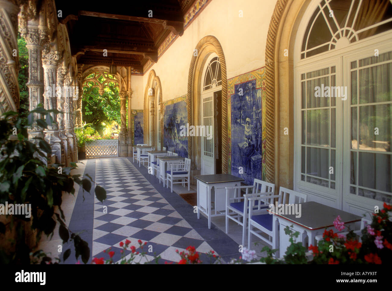 Palace veranda hi-res stock photography and images - Alamy