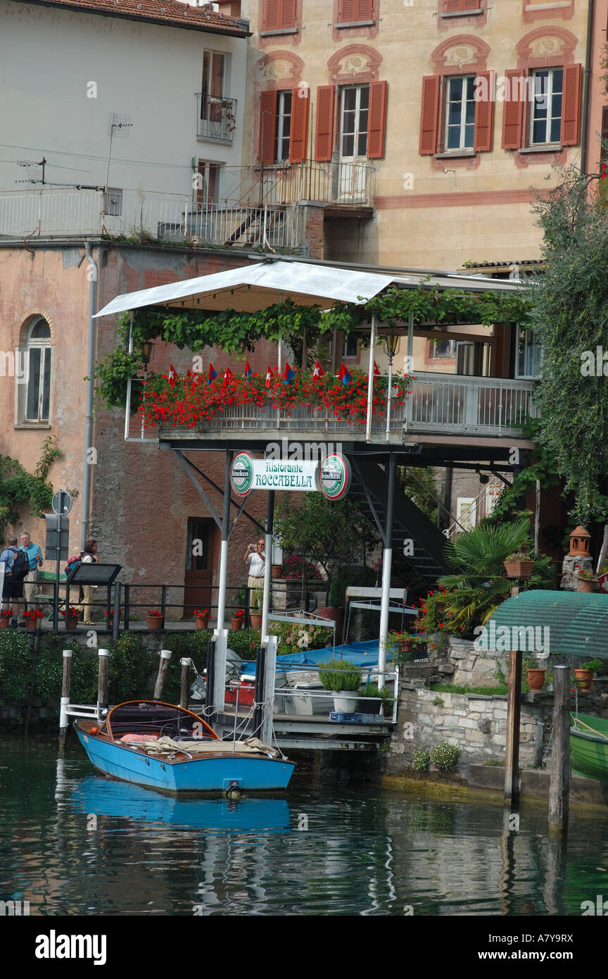 Lake Lugano Cafe High Resolution Stock Photography and Images - Alamy