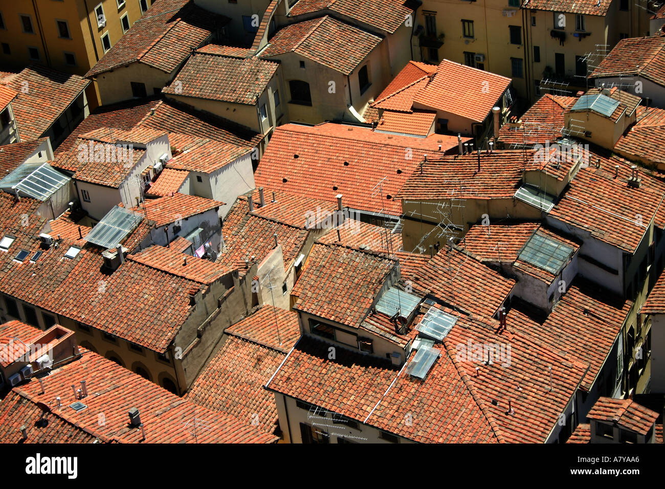 Rooftop roof tops rooves view hi-res stock photography and images - Alamy