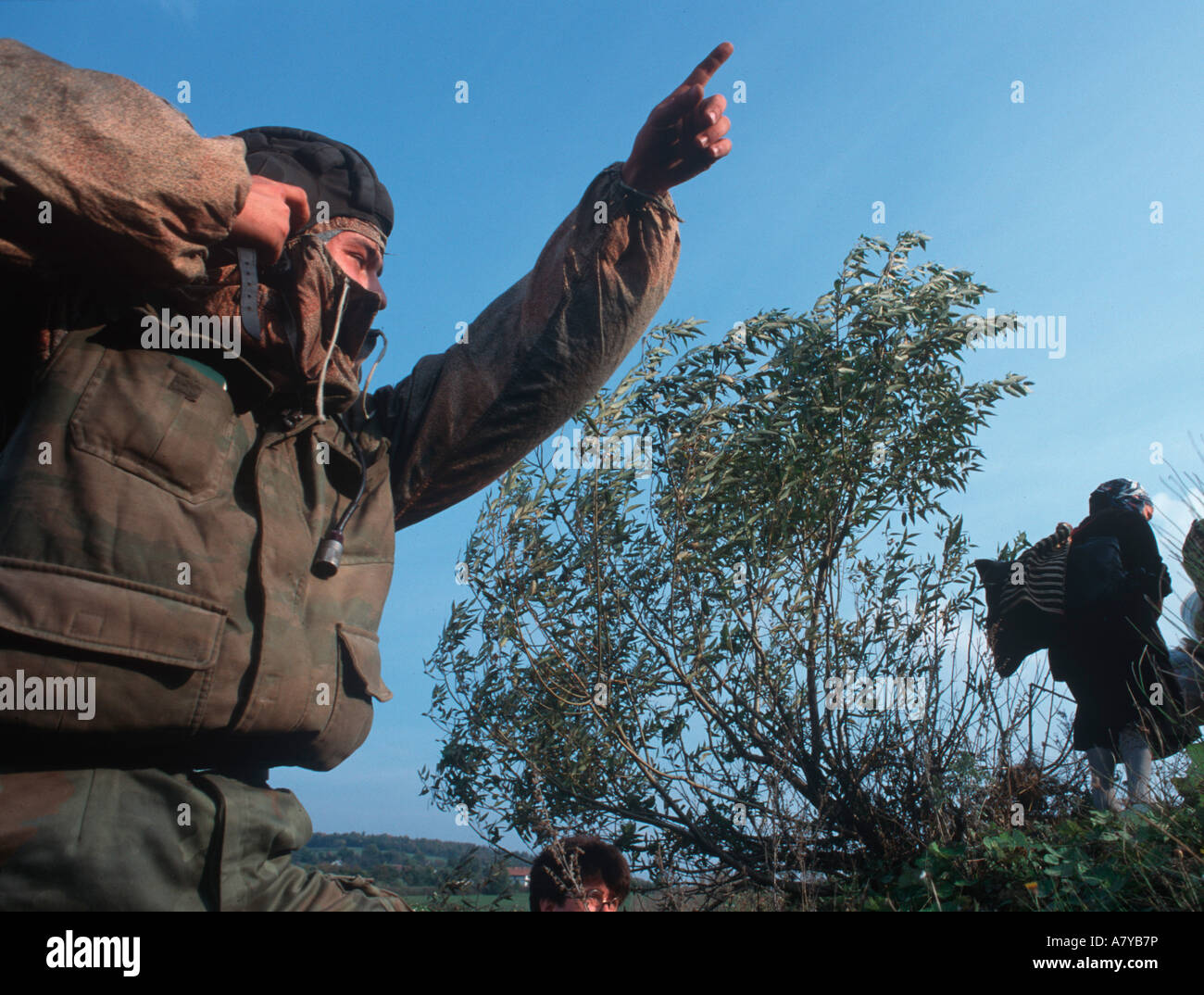 Bosnian serb tank hi-res stock photography and images - Alamy