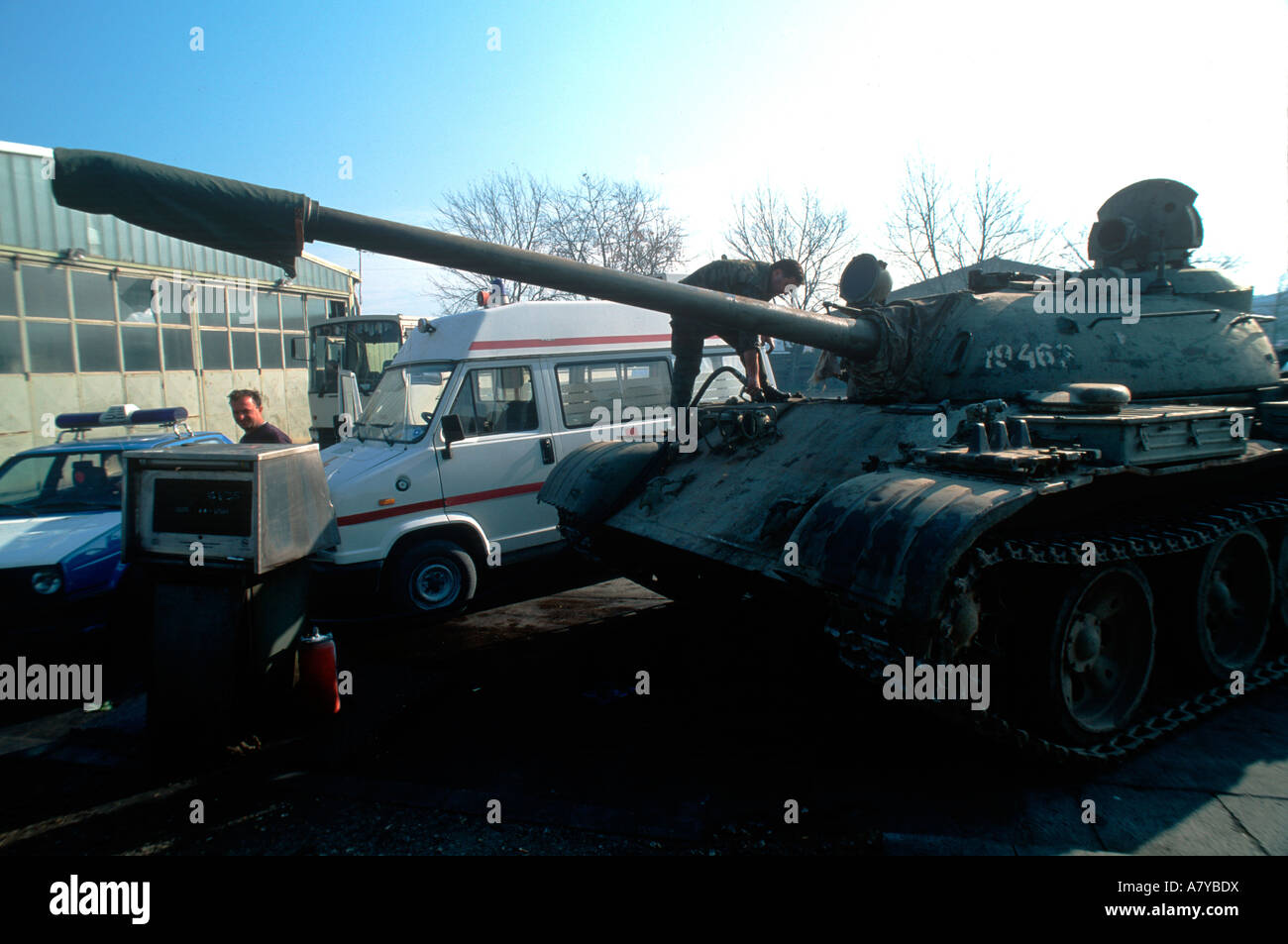 T 55 tank hi-res stock photography and images - Alamy
