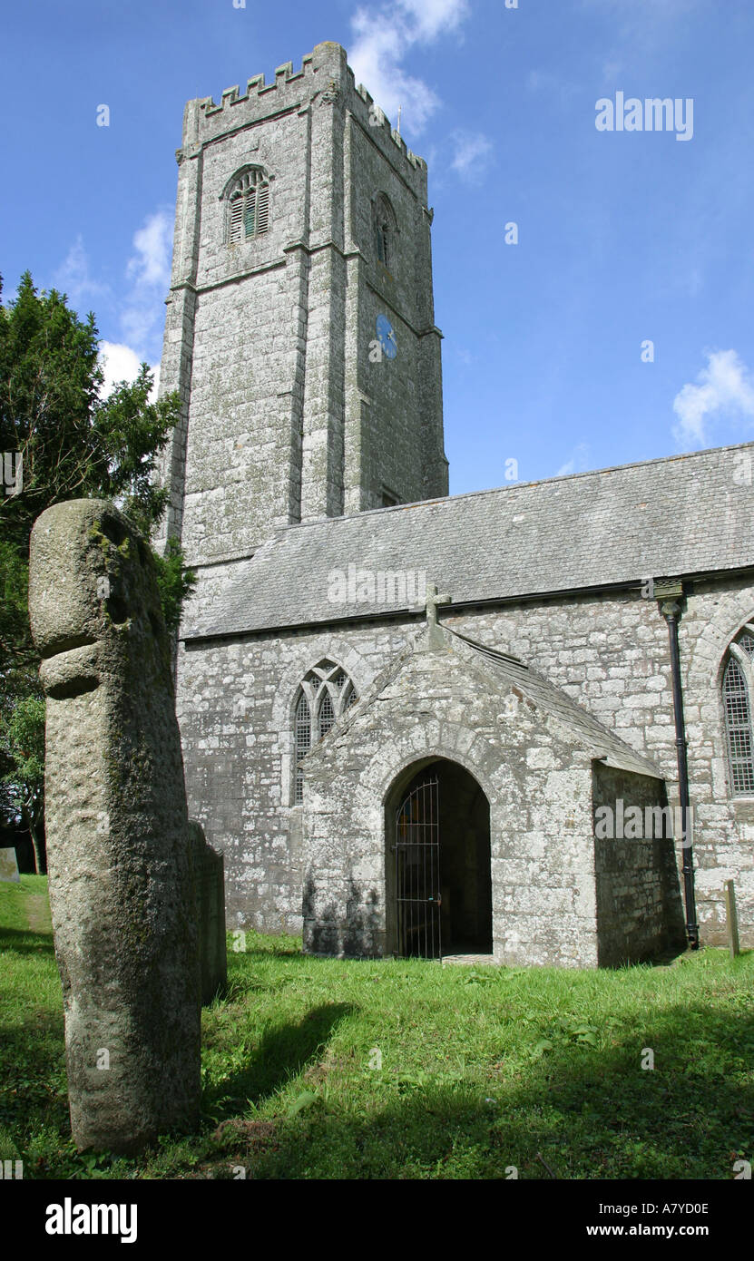 Roche Church Roche Cornwall UK Stock Photo - Alamy