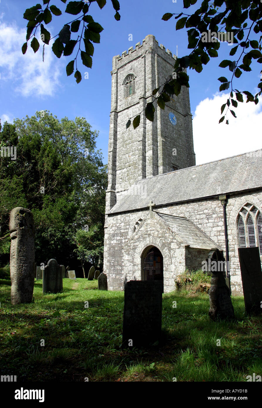 Roche Church Roche Cornwall UK Stock Photo - Alamy