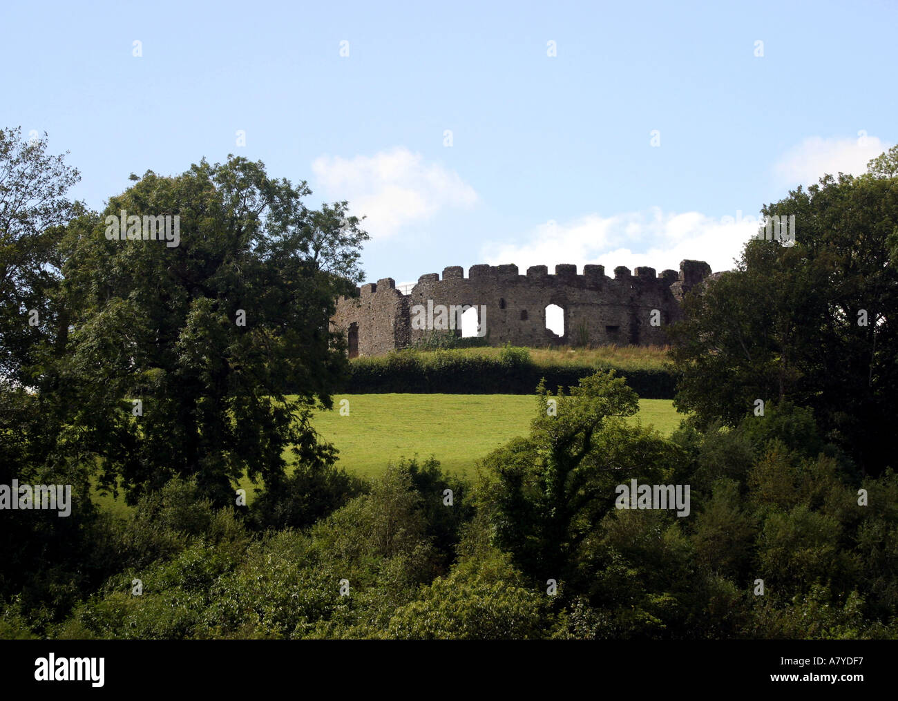 Restormel Castle Lostwithiel Cornwall UK Stock Photo - Alamy