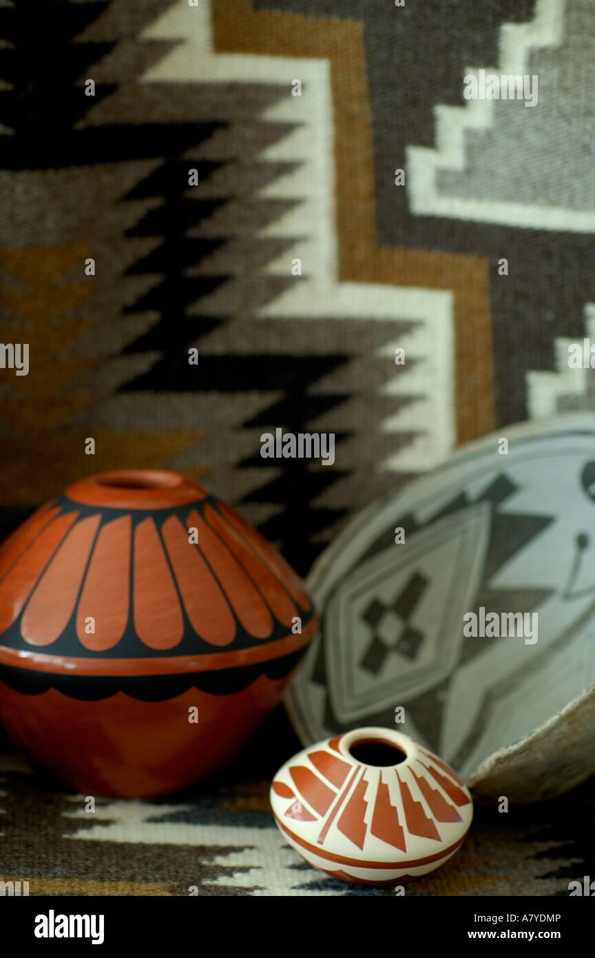 Southwest, American Indian art & handicrafts Stock Photo - Alamy