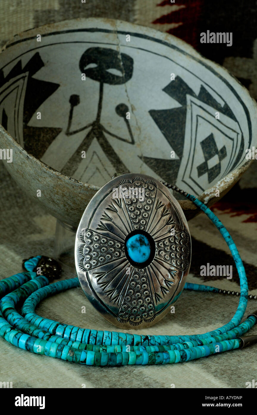 New mexico turquoise crafts hi-res stock photography and images - Alamy