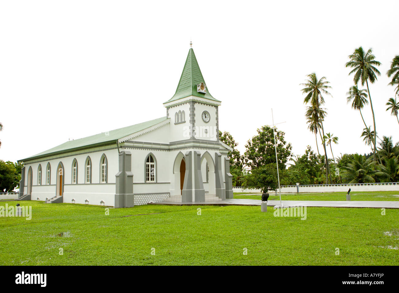 Church moorea french polynesia hi-res stock photography and images - Alamy