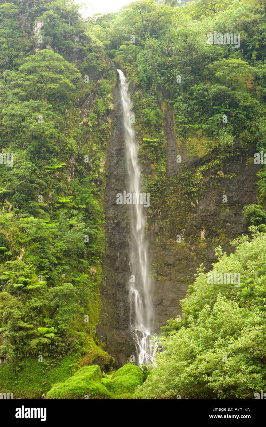 Vaiharuru Waterfall, Tahiti, French Polynesia Stock Photo - Alamy