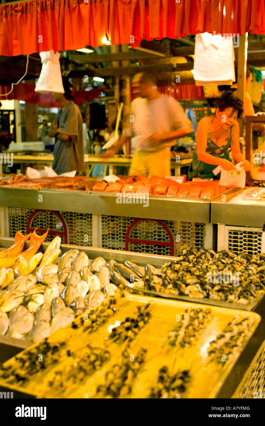 Marche de Papeete (market) Papeete, Tahiti, French Polynesia Stock ...