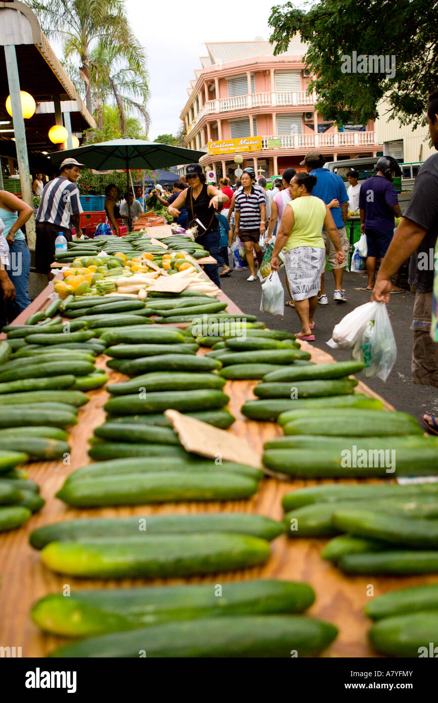 Papeete tahiti marche hi-res stock photography and images - Alamy
