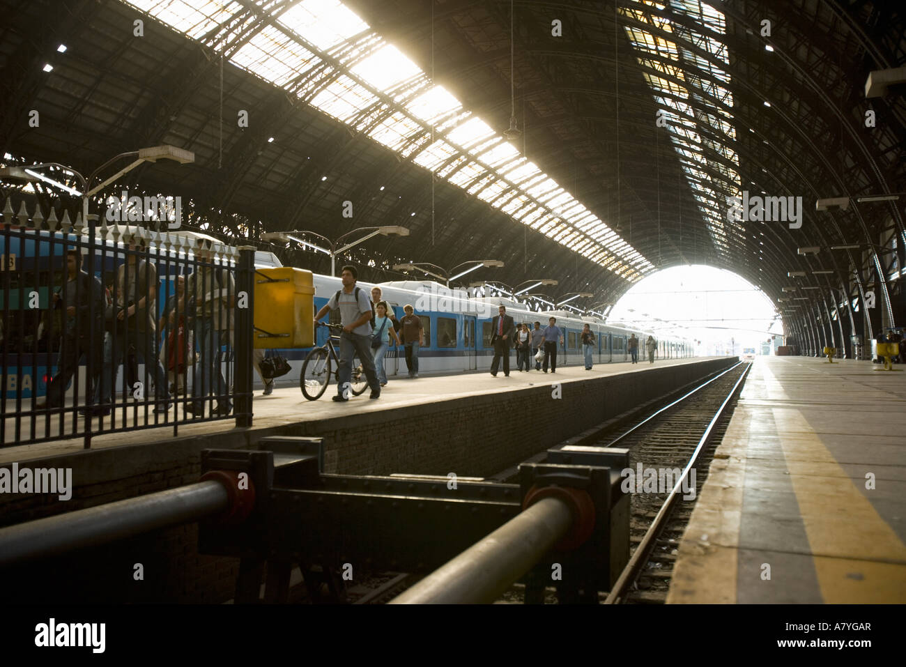 The Retiro train station in downtown Buenos Aires Stock Photo - Alamy