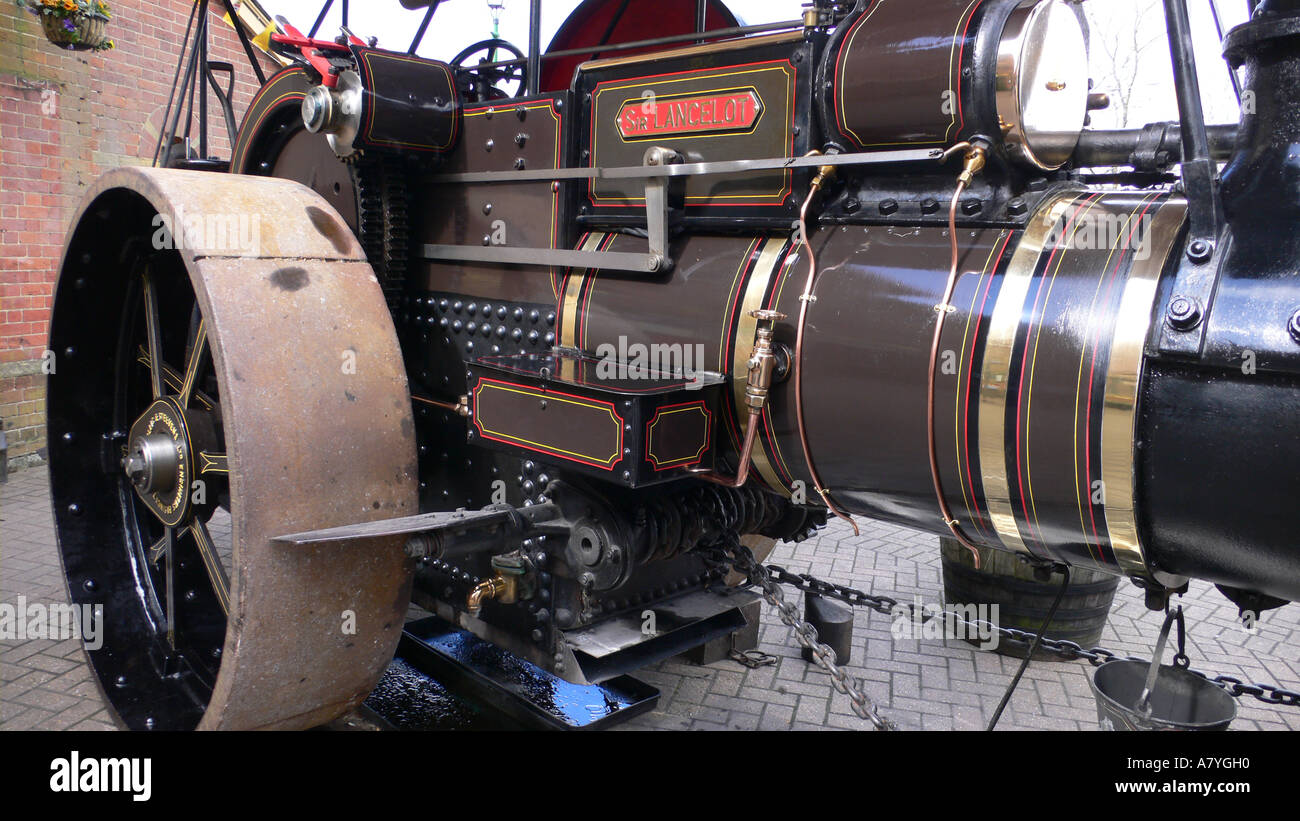 Steam Traction Engine - 1 Stock Photo - Alamy