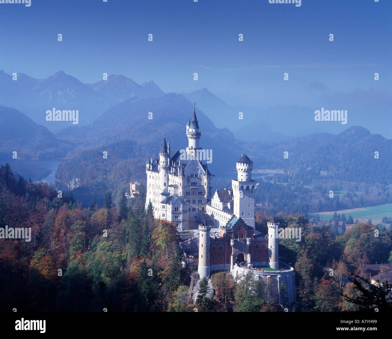 Neuschwanstein Castle near Fussen, Bavaria, Germany Stock Photo - Alamy