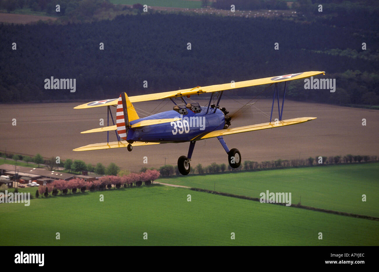 1930'S BOEING STEARMAN BIPLANE Stock Photo - Alamy