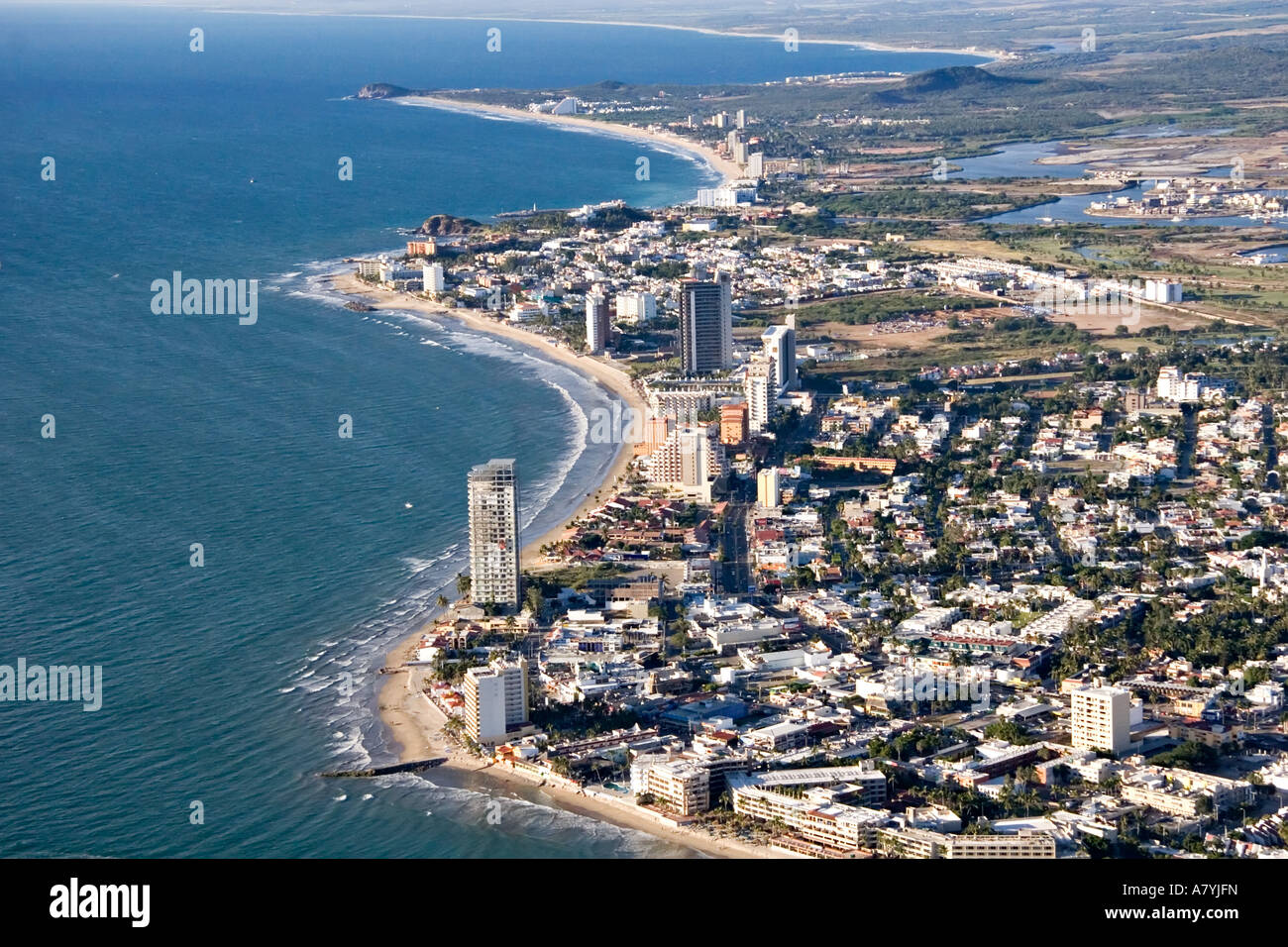 Mexico, Mazatlan. Coastline of northern Matazlan Stock Photo - Alamy