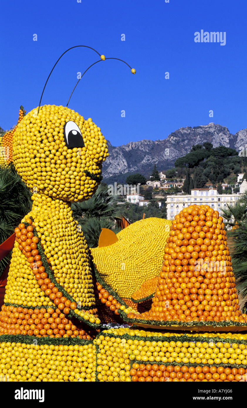 Menton lemon festival hi-res stock photography and images - Alamy