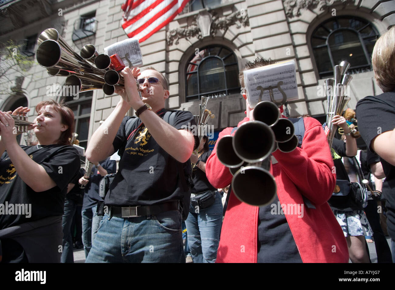 Unusual Tyrolean Many Belled Trumpet (Schalmei) 5th Avenue Easter ...