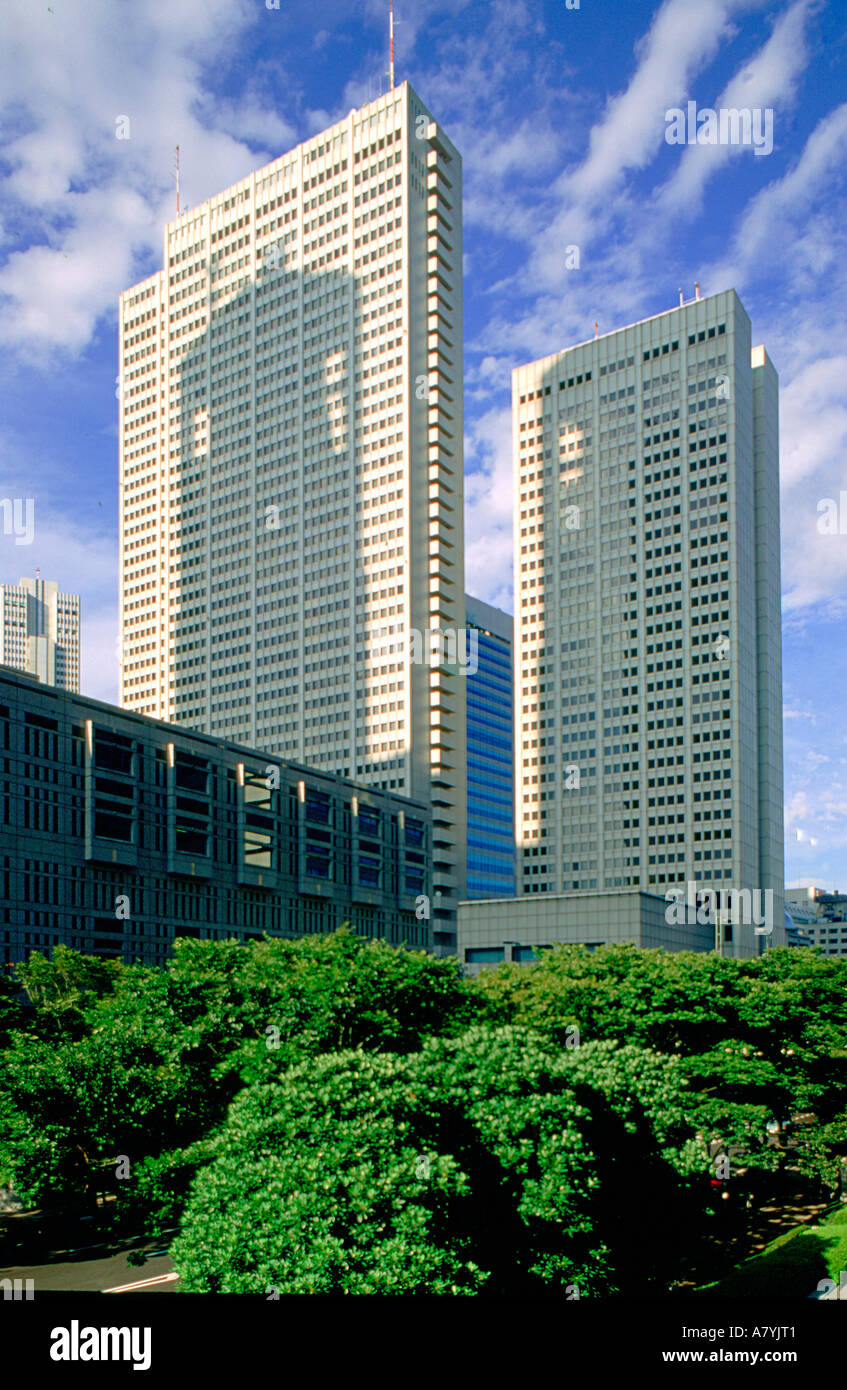 Japan, Honshu Island, Kanto region, Tokyo city, Business District of ...
