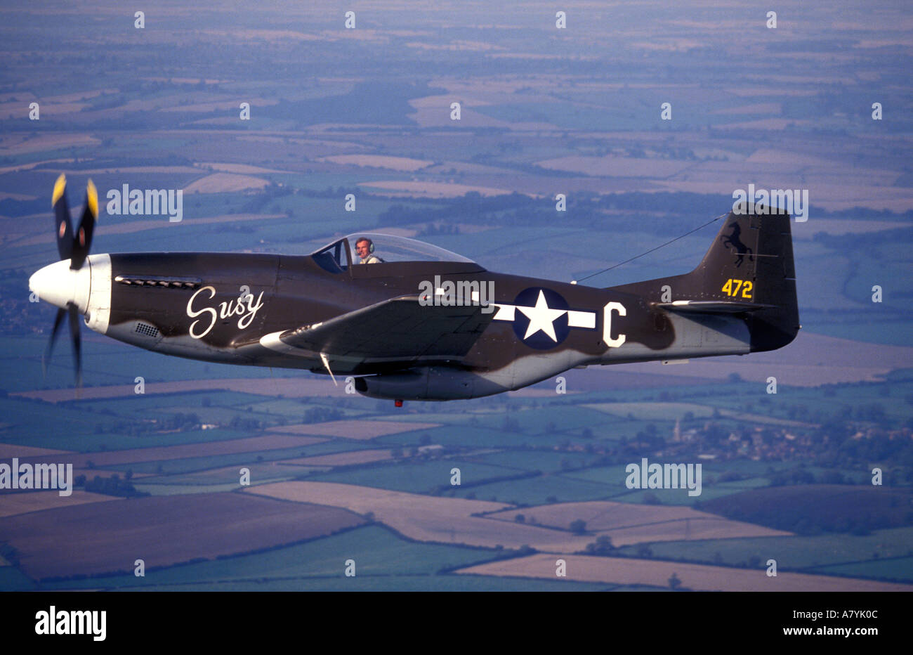 P-51 MUSTANG WW2 US FIGHTER AIRCRAFT Stock Photo: 3897099 - Alamy