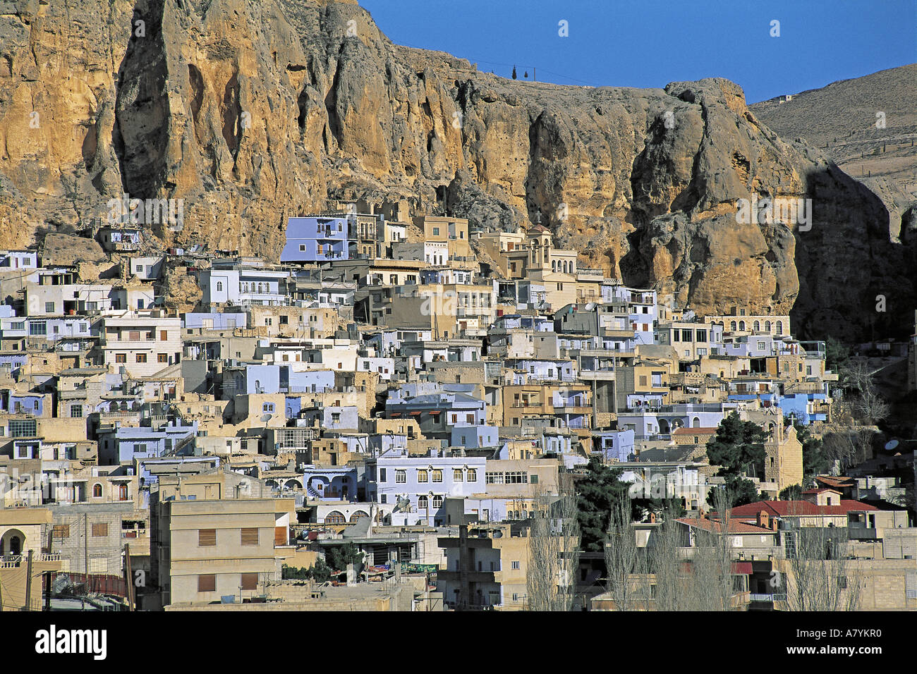 Syria, Maaloula (christian village Stock Photo - Alamy