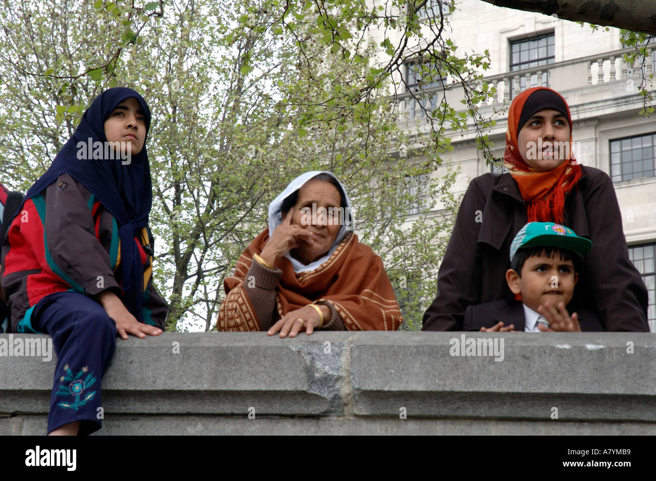 The Sikh community celebrating Vaisakhi in Trafalgar Square London ...