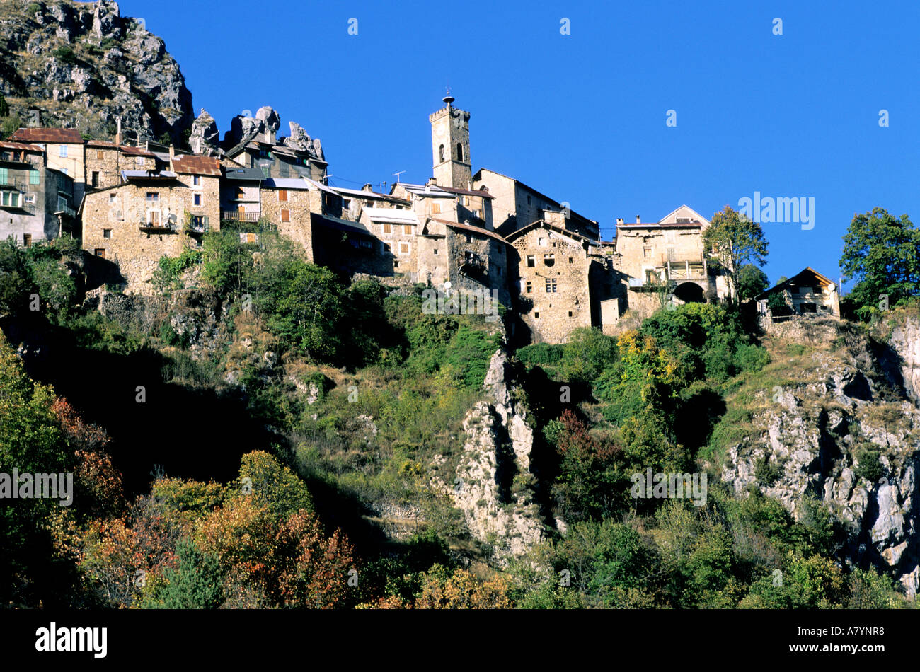 Roubion village hi-res stock photography and images - Alamy