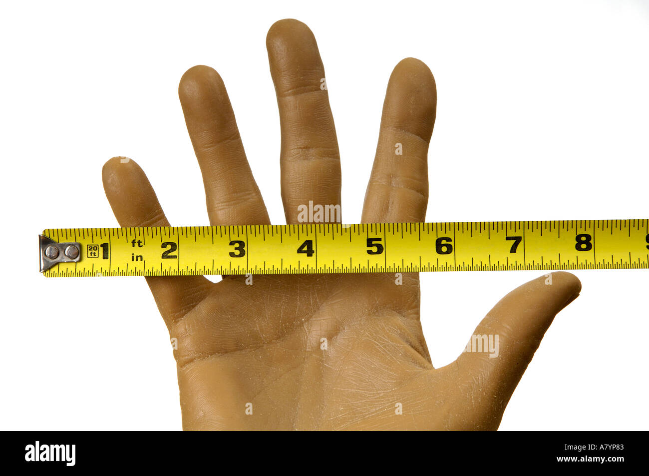 Measuring hand hi-res stock photography and images - Alamy