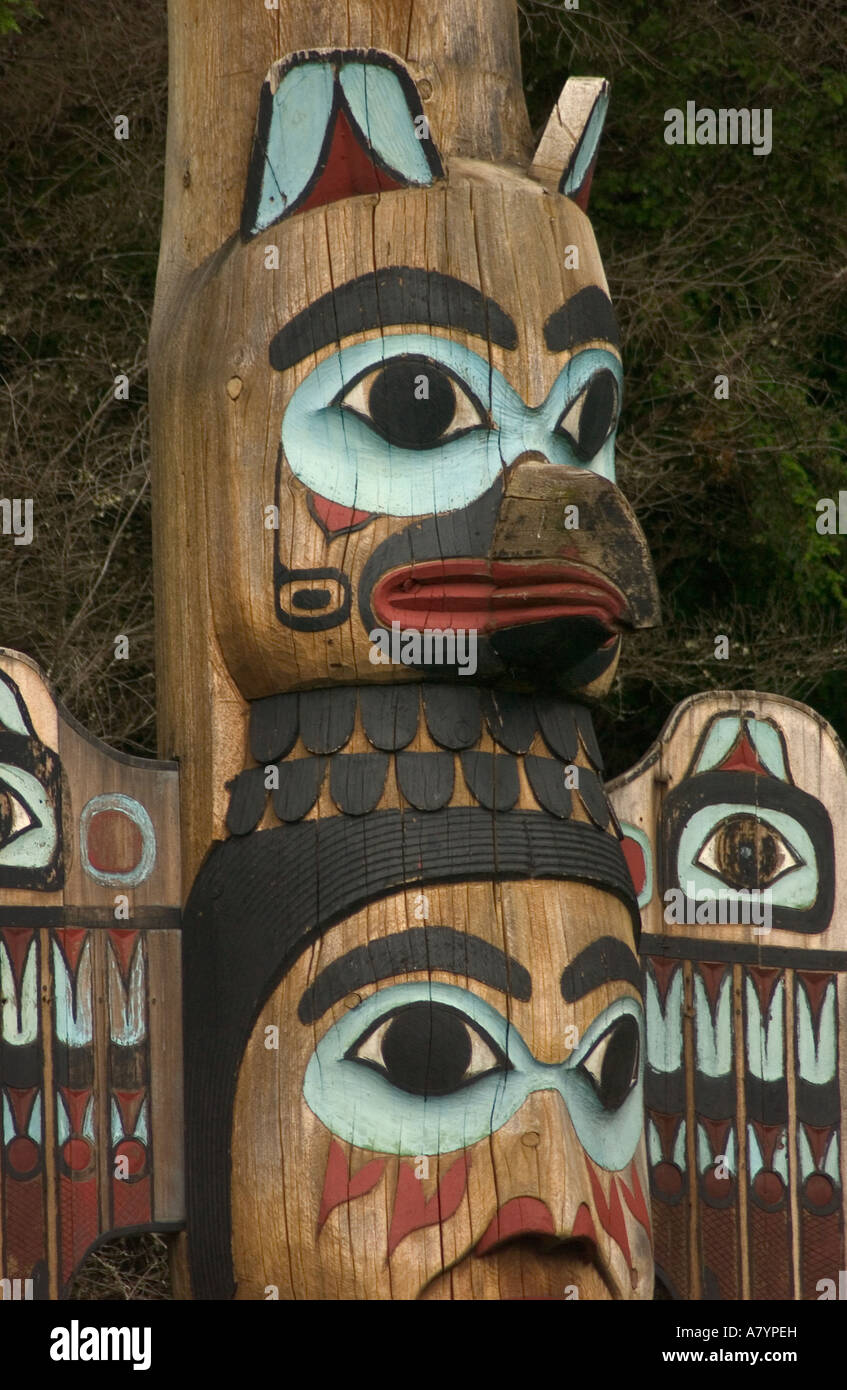 Totem Bight Historic State Park High Resolution Stock Photography and ...