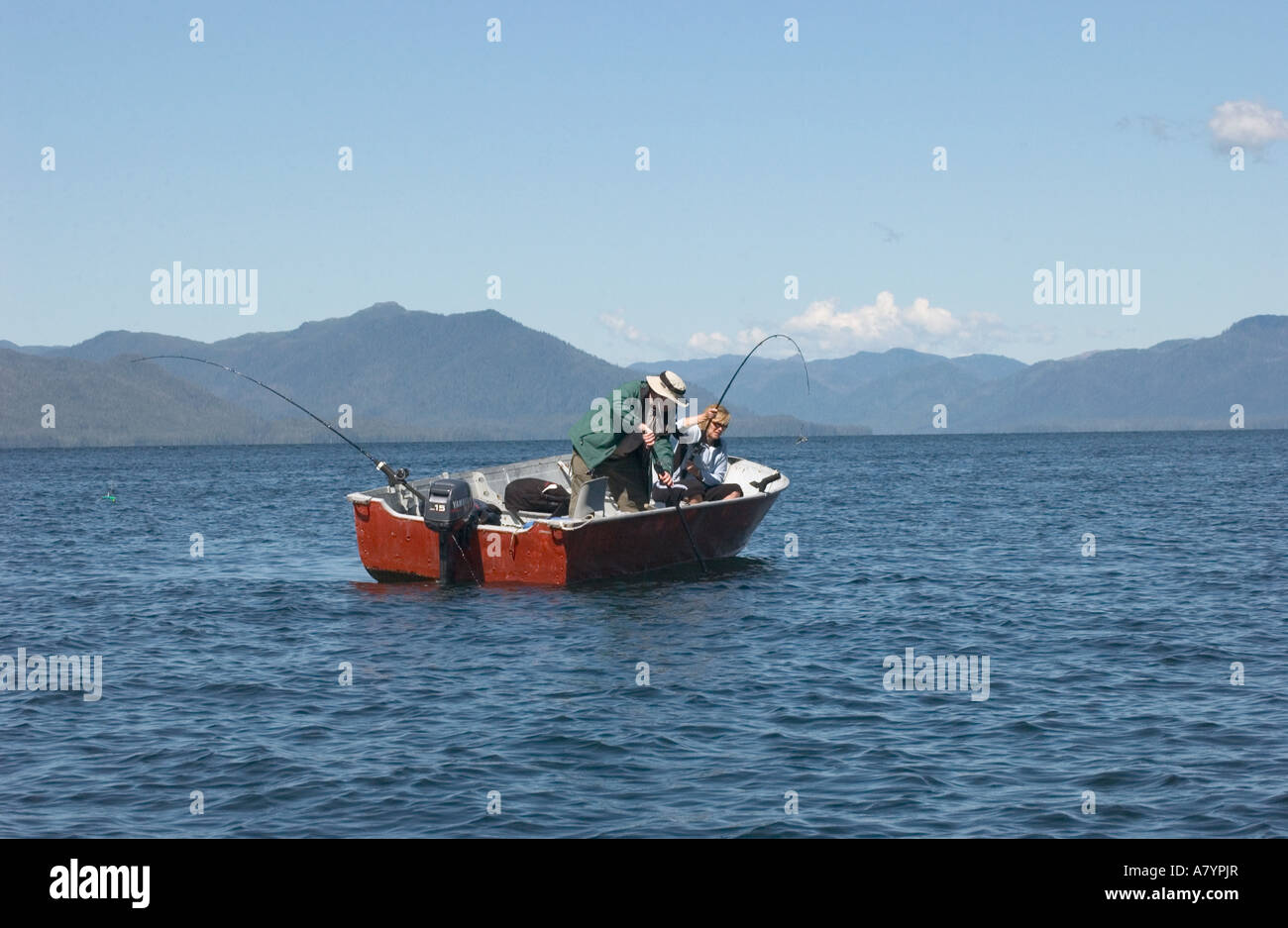 Southeast alaska trolling fishing hi-res stock photography and images ...