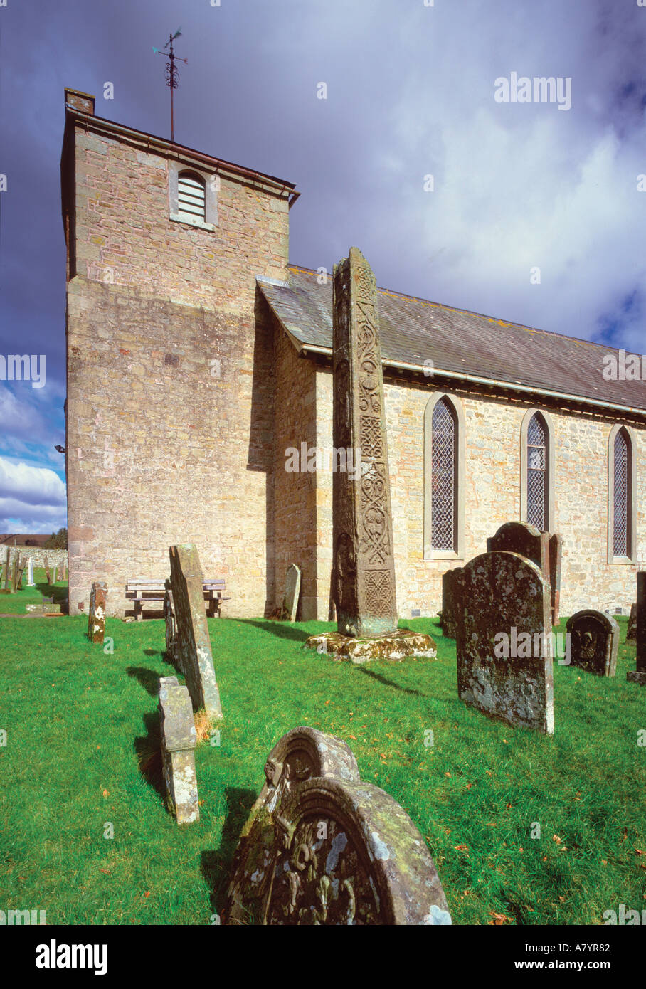 The bewcastle cross hi-res stock photography and images - Alamy