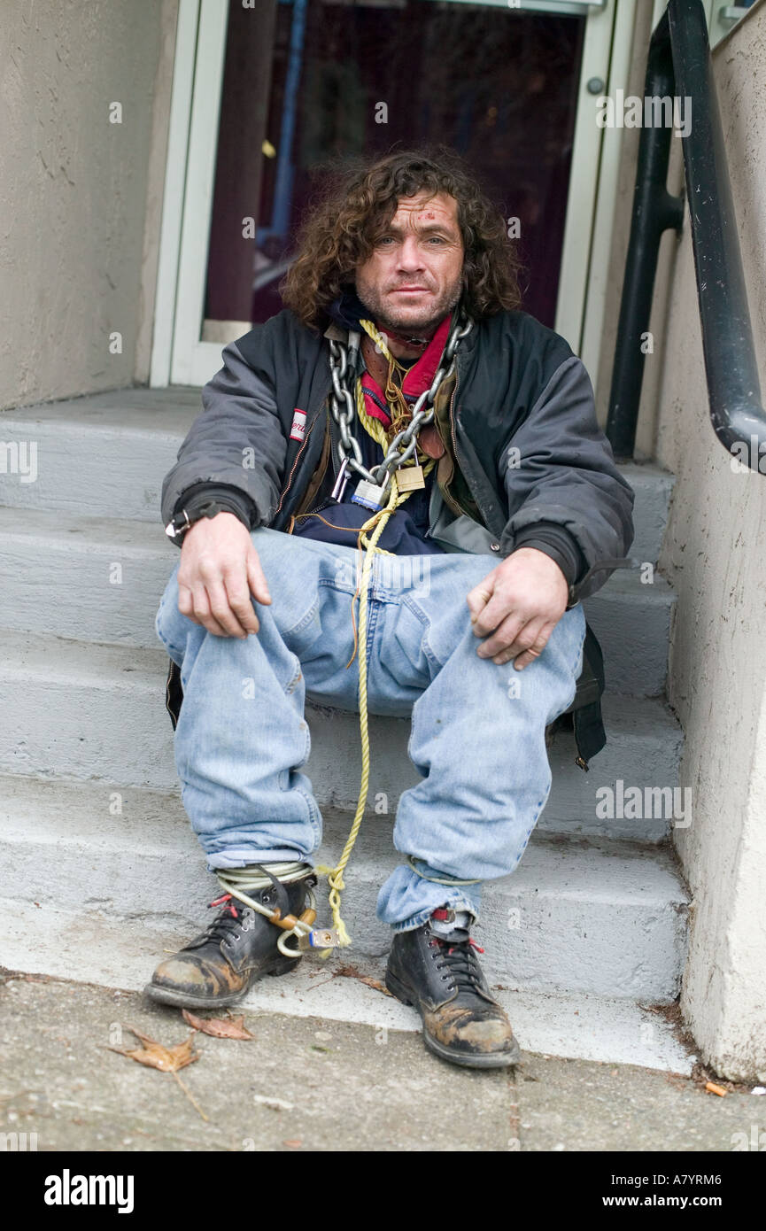 Alcoholic homeless man hi-res stock photography and images - Alamy